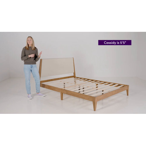 Mercury Row® Vandermark Queen Solid Wood Bed Frame And Reviews Wayfair